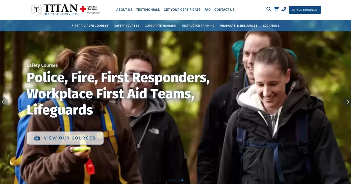 Titan Health : First Aid & CPR Training, Safety Courses - Titan Health